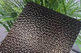 Hammered Stainless Steel Sheet Supplier, Exporter in Mumbai